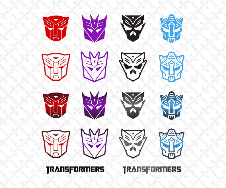 Transformers Vector Logos/icons (autobot, Decepticon, Mercenaries ...