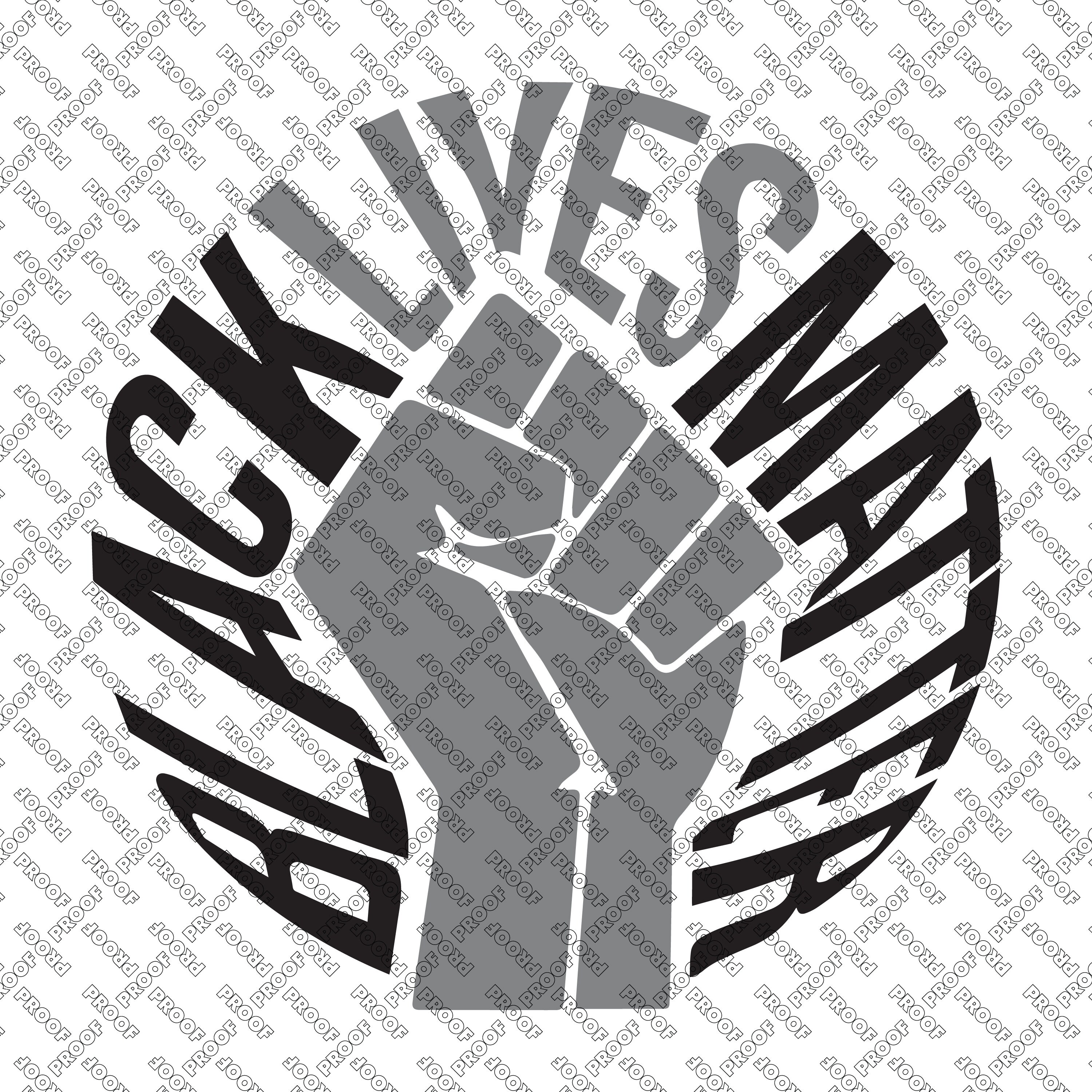 Black Lives Matter BLM Power Fist ai Svg Eps Pdf Png - Etsy