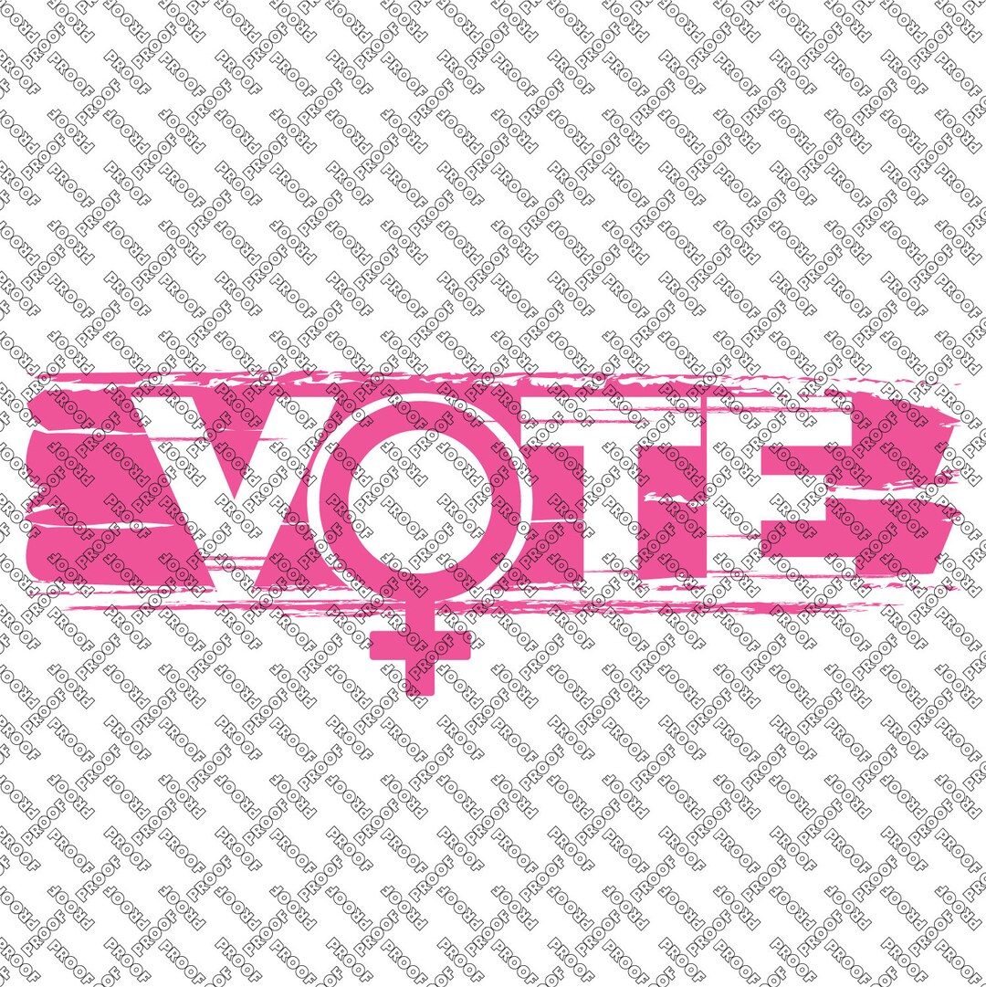 Vote Female Rights (ai, Pdf, Eps, Svg, Png) - Etsy