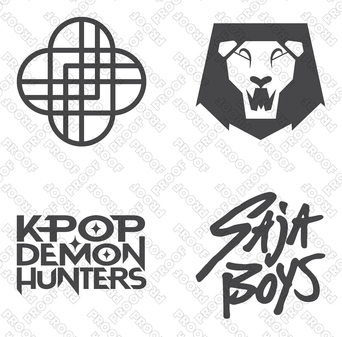 K-pop Vector Logos (collection 3) - Digital File (PNG, SVG, and PDF) - Etsy