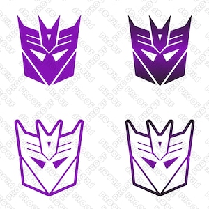 Transformers Vector Logos/icons (autobot, Decepticon, Mercenaries ...