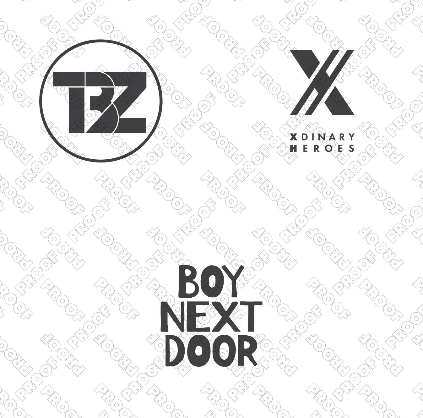 K-pop Vector Logos (collection 2) - Digital File (PNG, SVG, and PDF) - Etsy