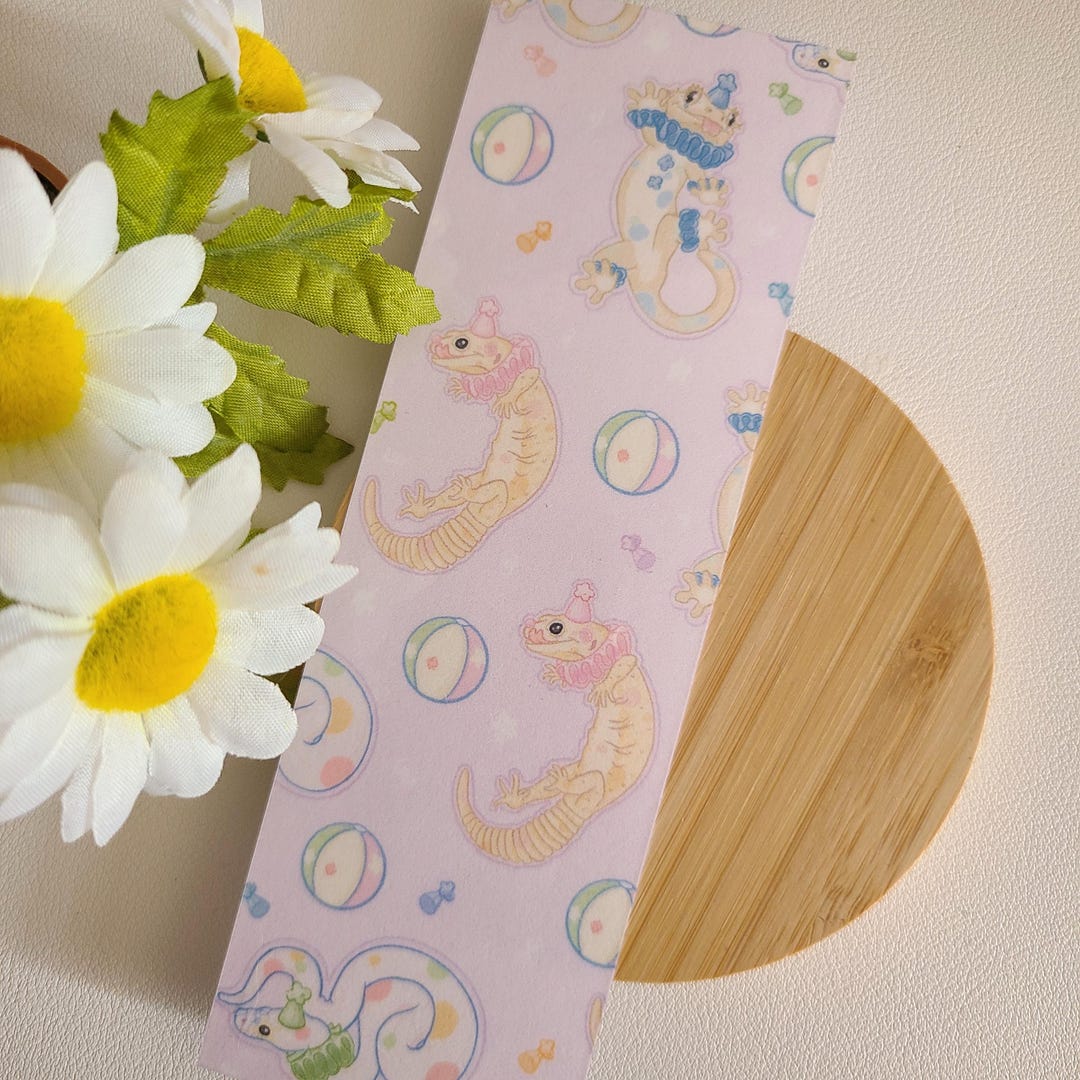Reptile Clowns Bookmark | Laminated | Reptile Bookmark | Cute Bookmark ...