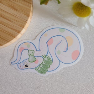 Clown Reptile Stickers | Ball Python | Leopard Gecko | Crested Gecko ...