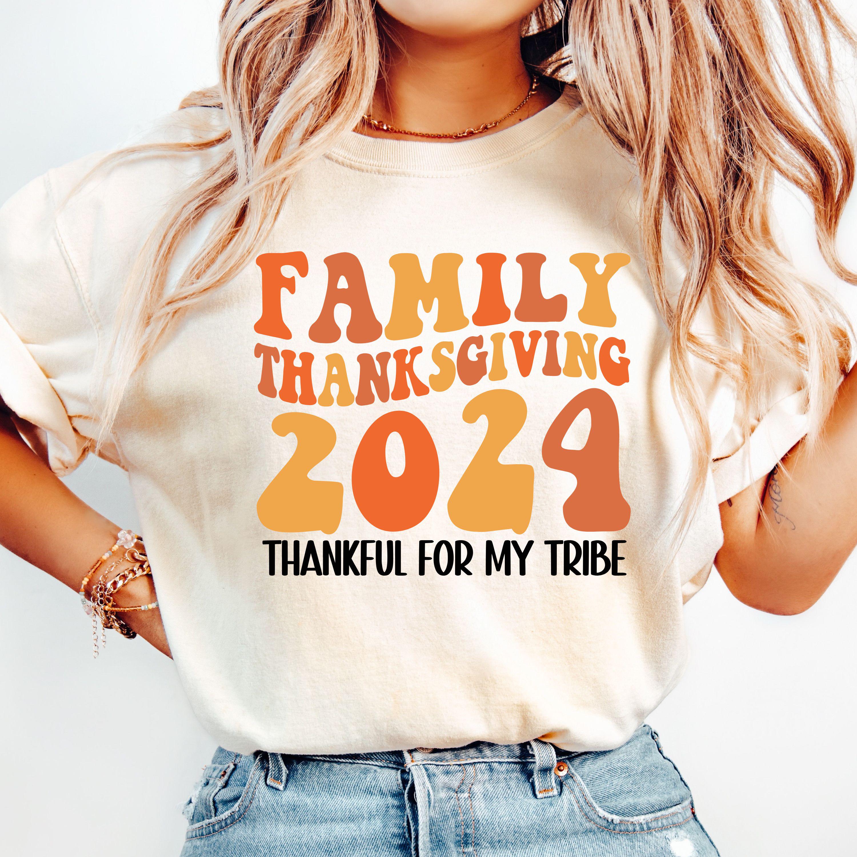 Family Thanksgiving 2024 PNG, Thanksgiving Crew 2024, Thanksgiving ...