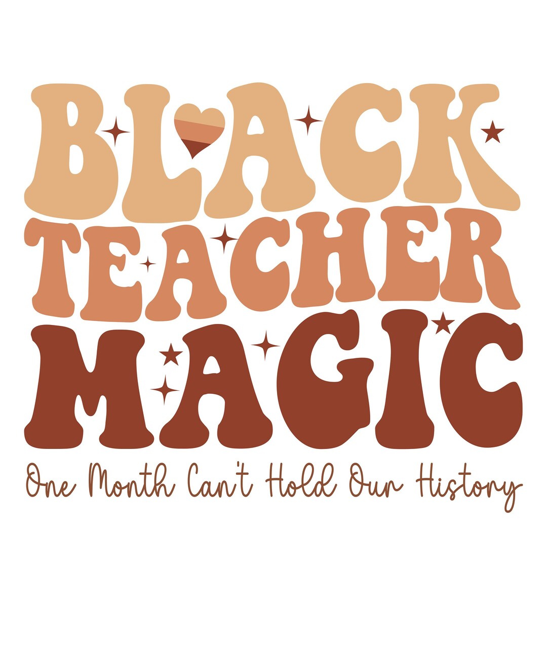 Black Teacher Magic Svg, Teacher Black History PNG SVG, American Black ...