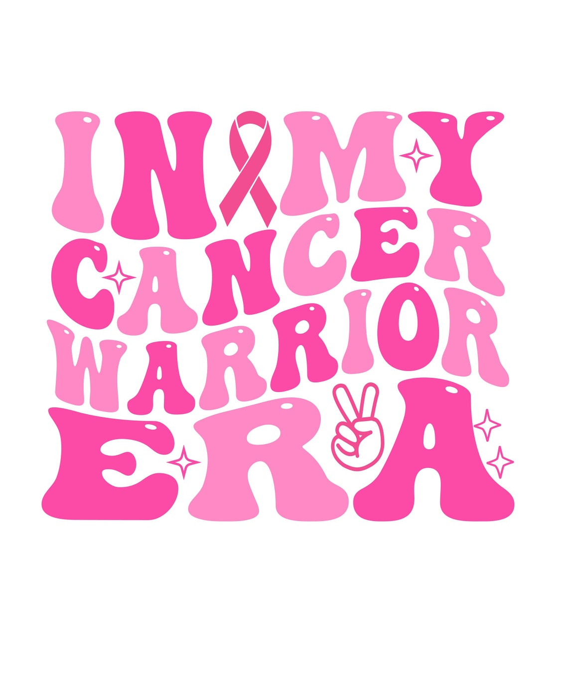 In My Cancer Warrior Era Svg Png, Breast Cancer Awareness Pink Ribbon ...
