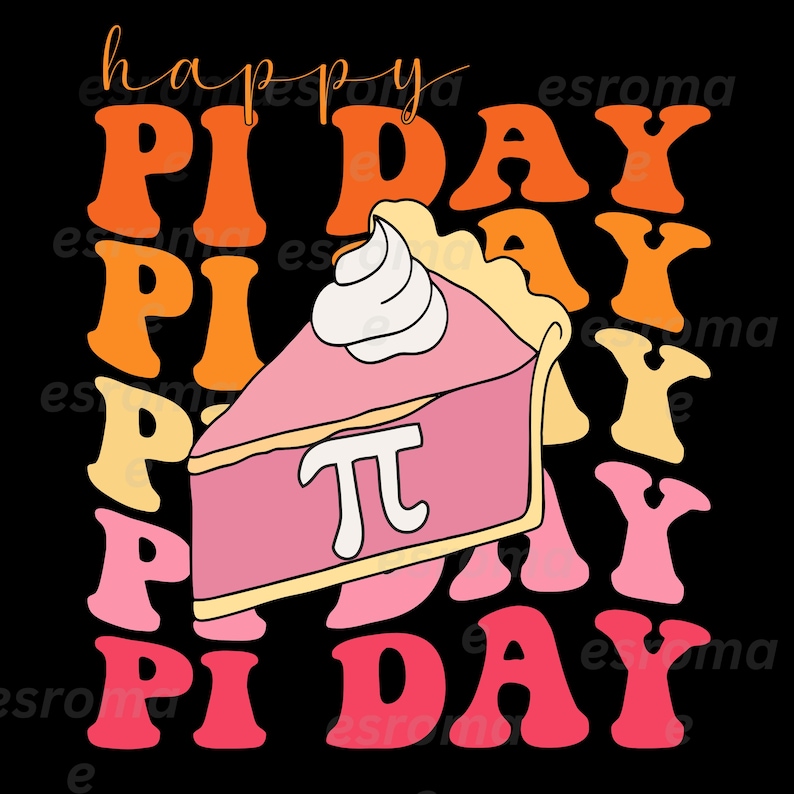 Happy Pi Day Svg Png, 3.14 Funny Pie Day Math Teacher Png - Etsy