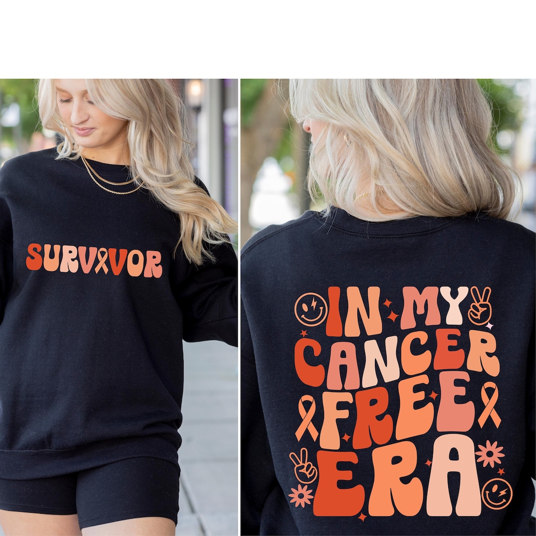 Endometrial Awareness Sweatshirt, Groovy in My Cancer Free Era ...