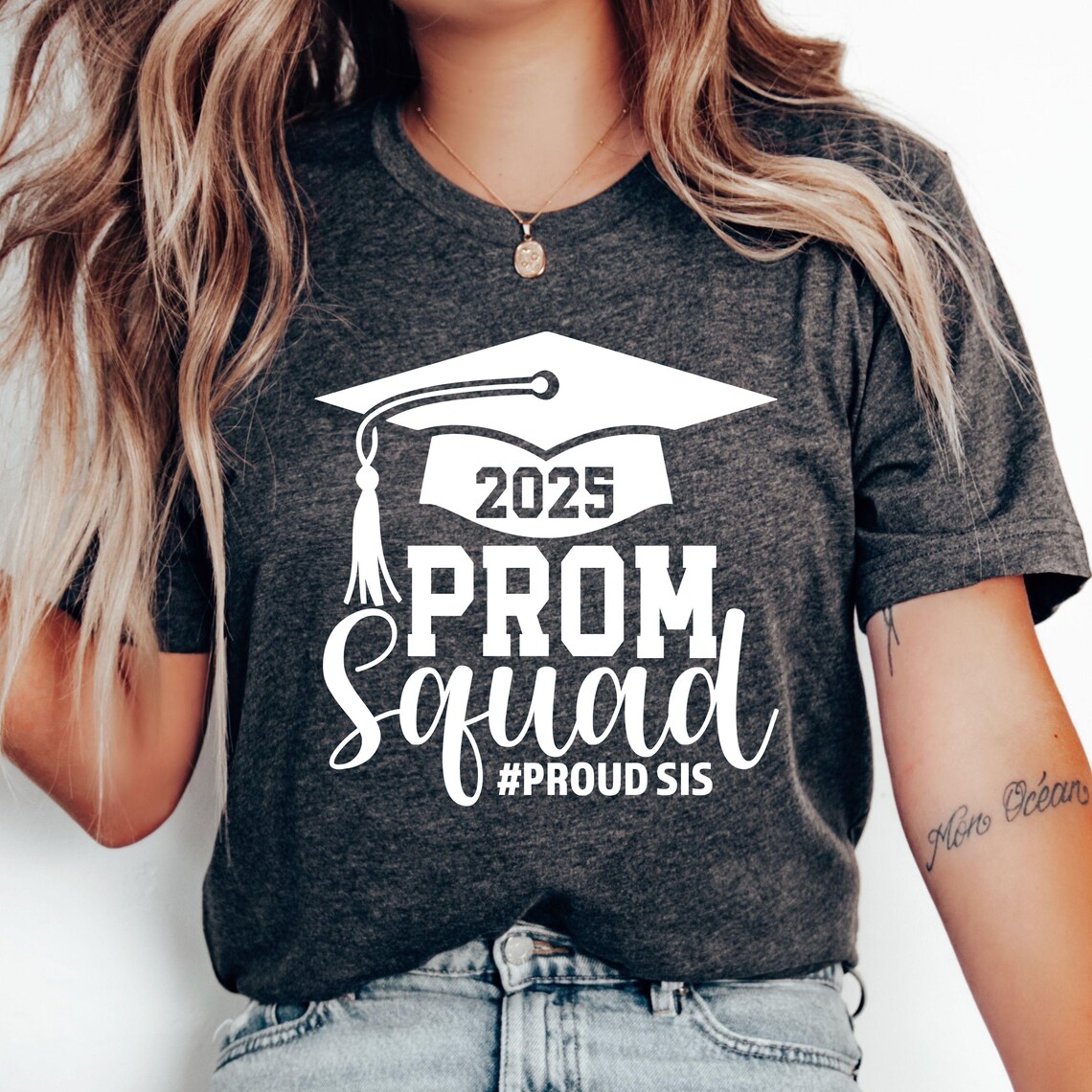 Prom Squad 2025 Png, Proud Sis Graduate Prom Class of 2025 Svg Png ...