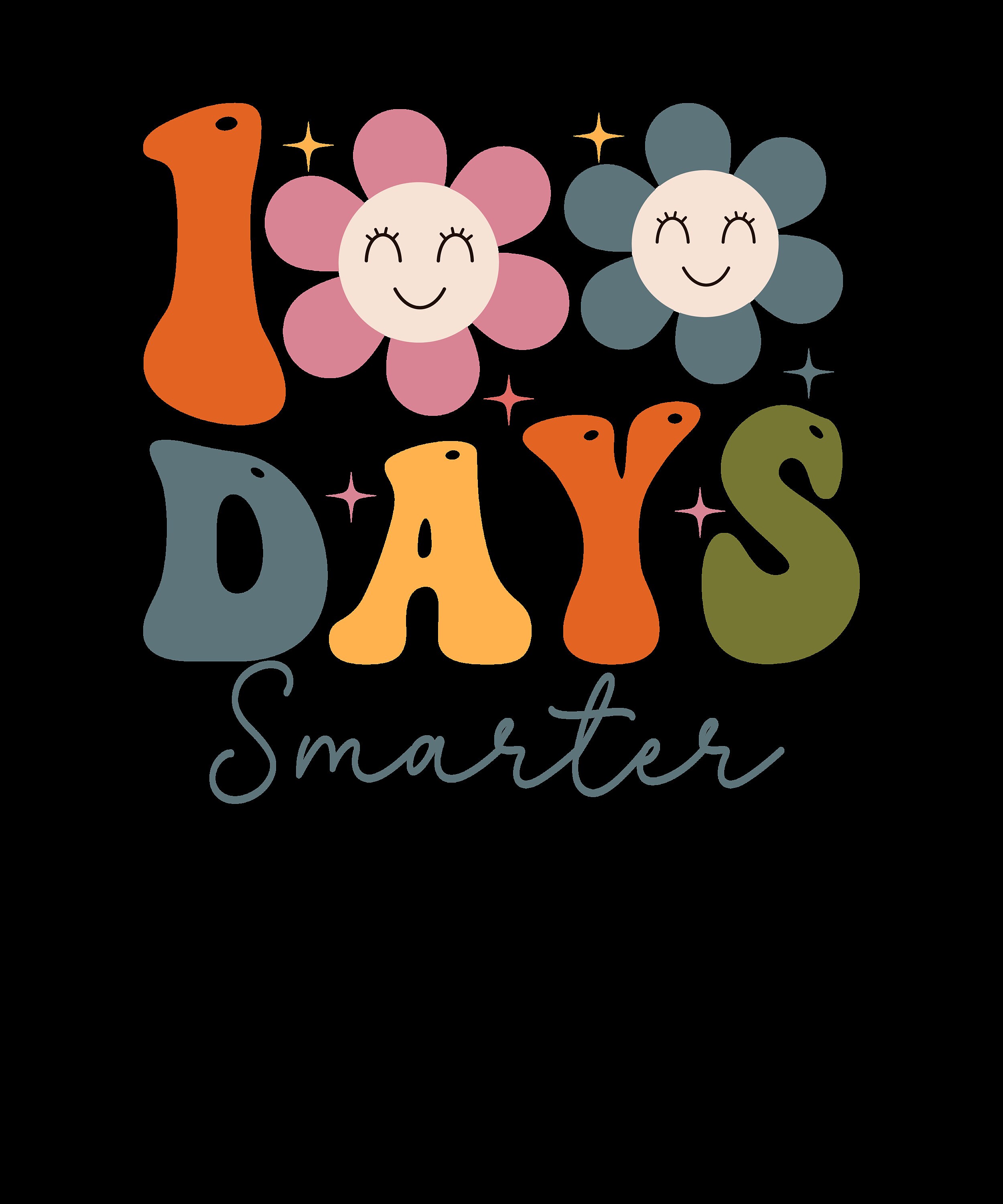 100 Days Smarter Svg Png, Happy 100th Day of School Teacher Svg, Happy ...