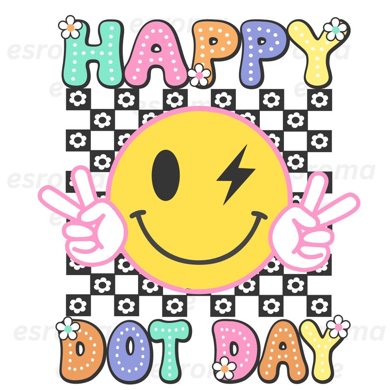 Happy Dot Day Svg Png, Dot Day 2024 PNG, Fifth Grade Girls, Polka Dot ...