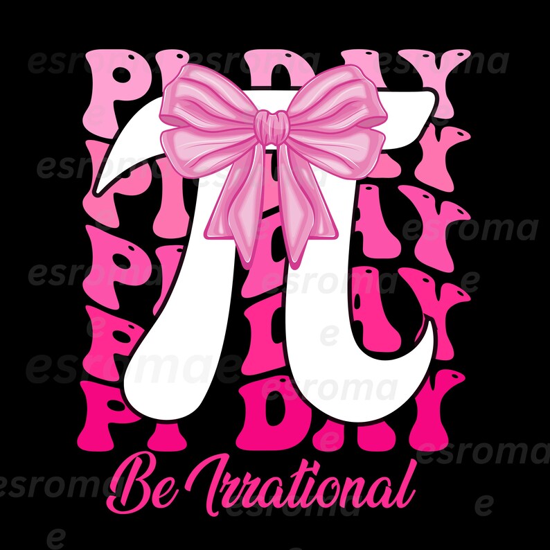Happy Pi Day Png, Funny Pi Day Coquette Bow Svg Png, Happy Pi Day Funny ...