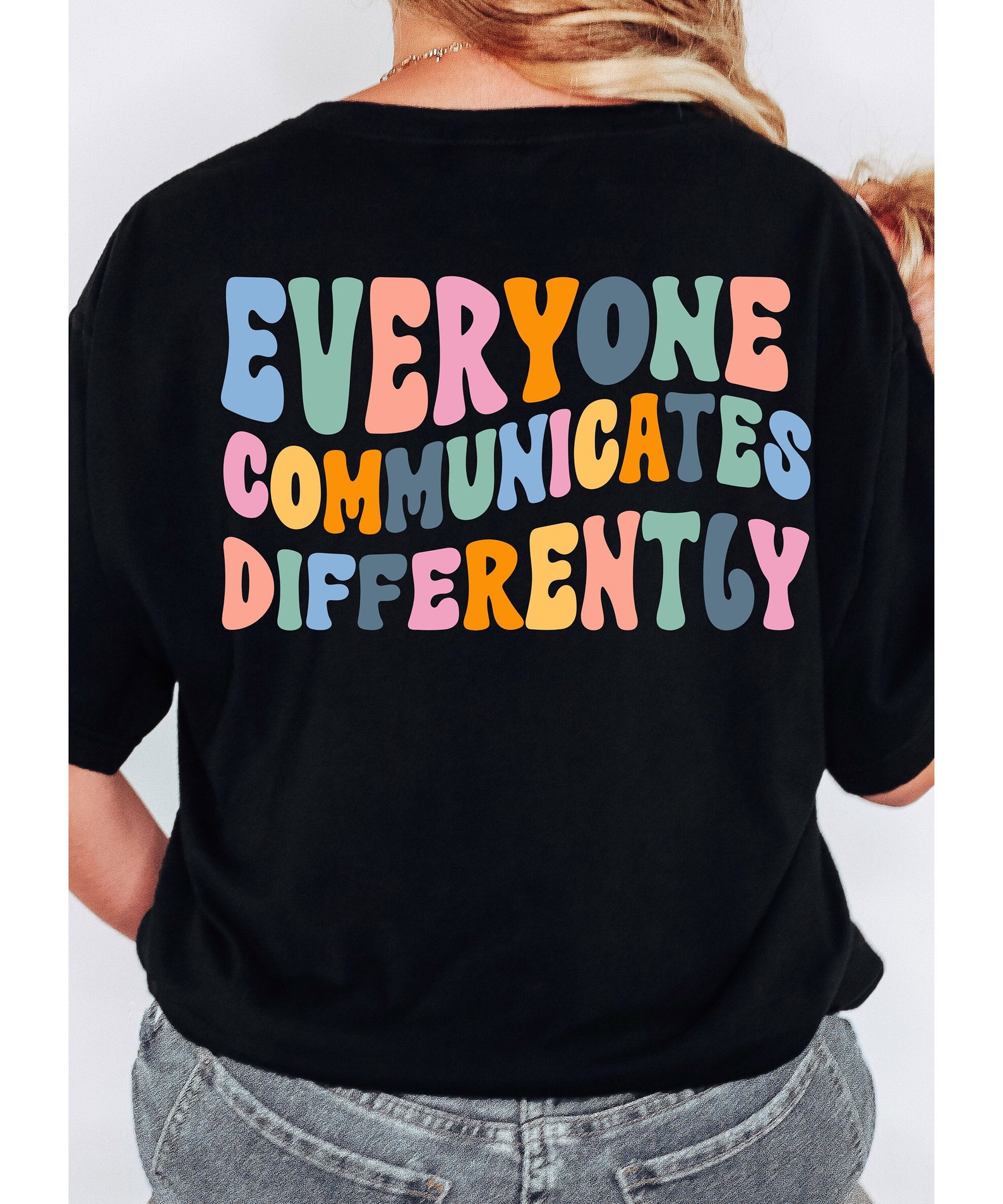 Everyone Communicates Differently Svg Png, Autism Awareness Png ...