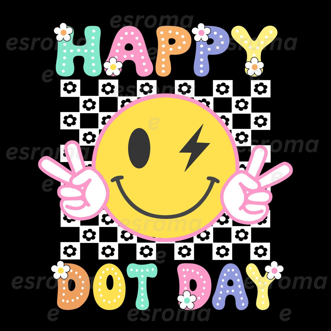 Happy Dot Day Svg Png, Dot Day 2024 PNG, Fifth Grade Girls, Polka Dot ...