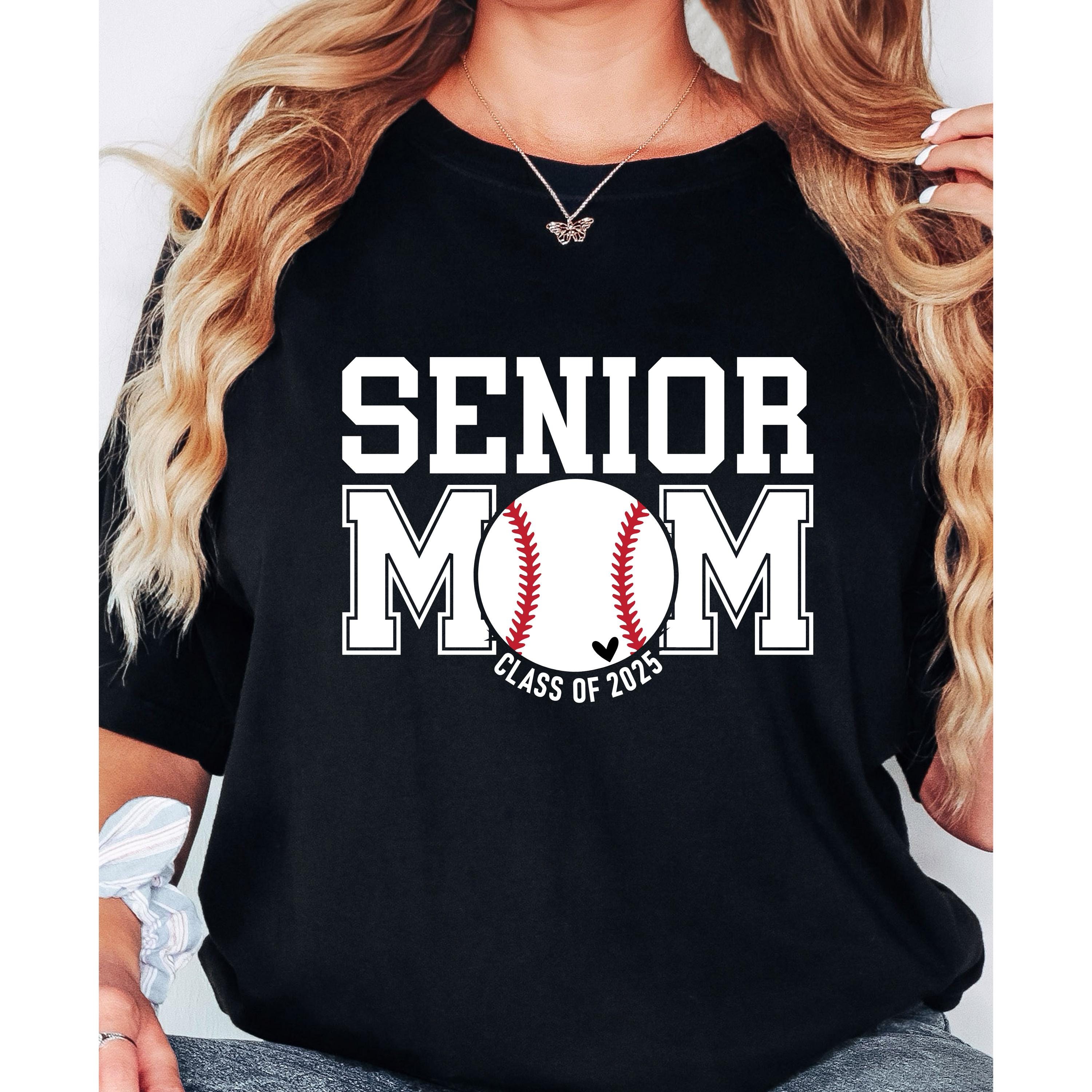 Senior Baseball Mom 2025 Png Svg, Baseball Senior Svg, Proud Mom of A ...