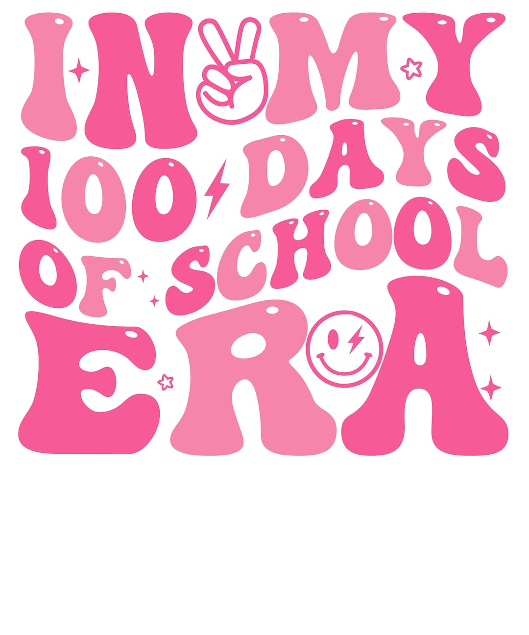 In My 100 Days of School Era Svg Png, 100 Days of School Svg Design ...