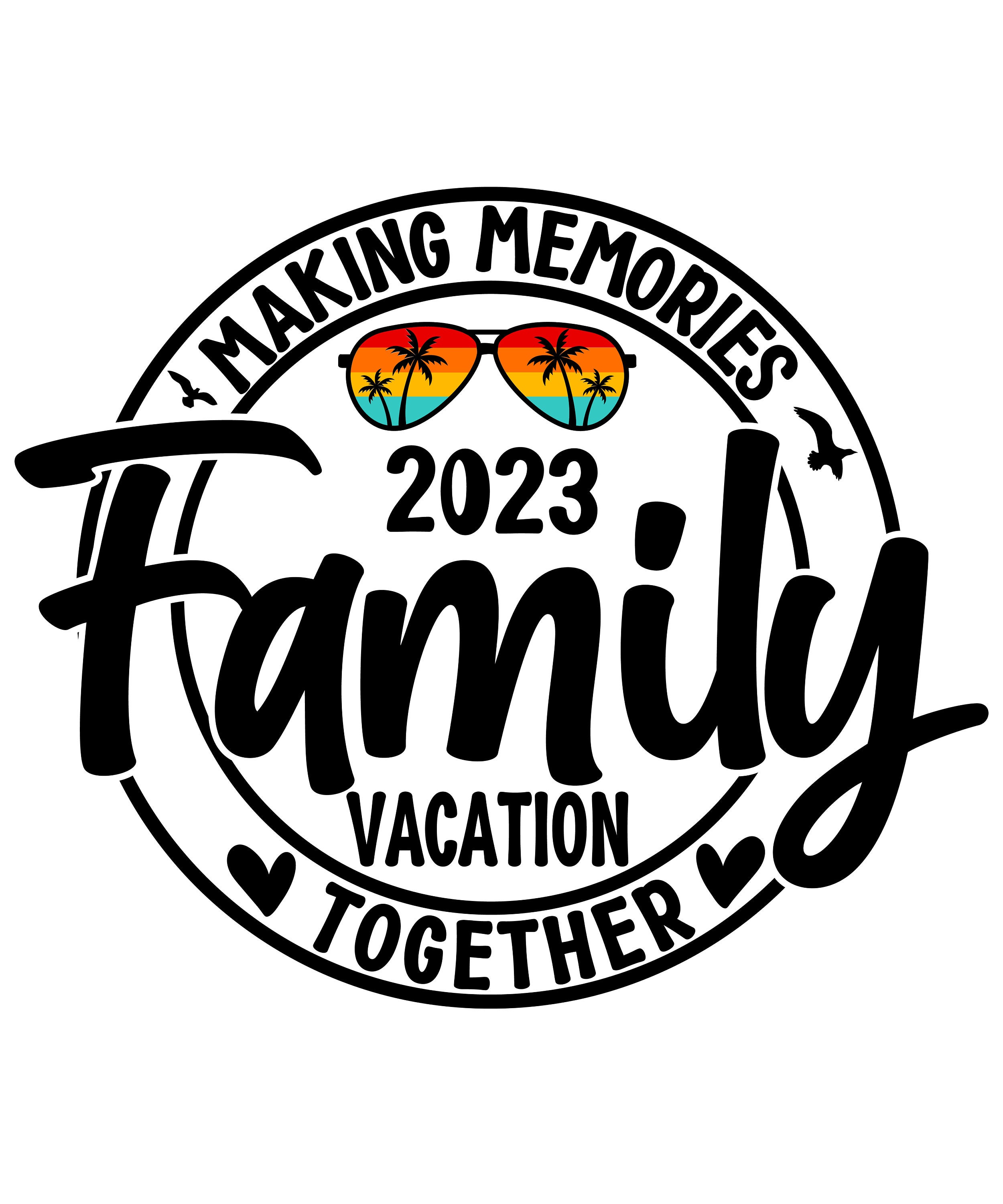 Family Vacation Logo