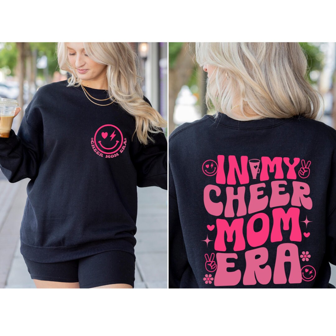 In My Cheer Mom Era Svg Png Cheerleading Football Mom Cheer - Etsy