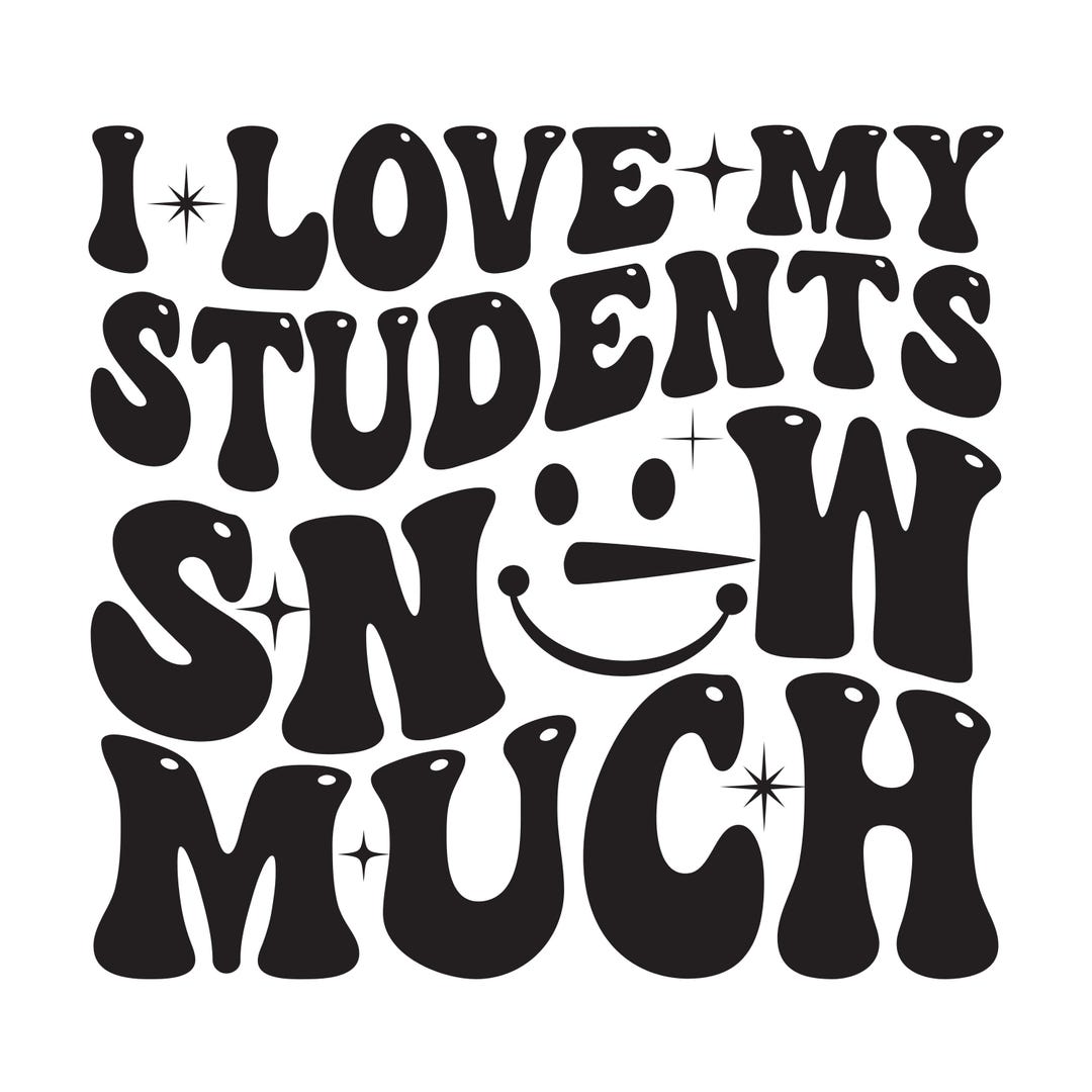 Teacher I Love My Students Snow Much Svg Png, Snow Lover PNG , Holiday ...