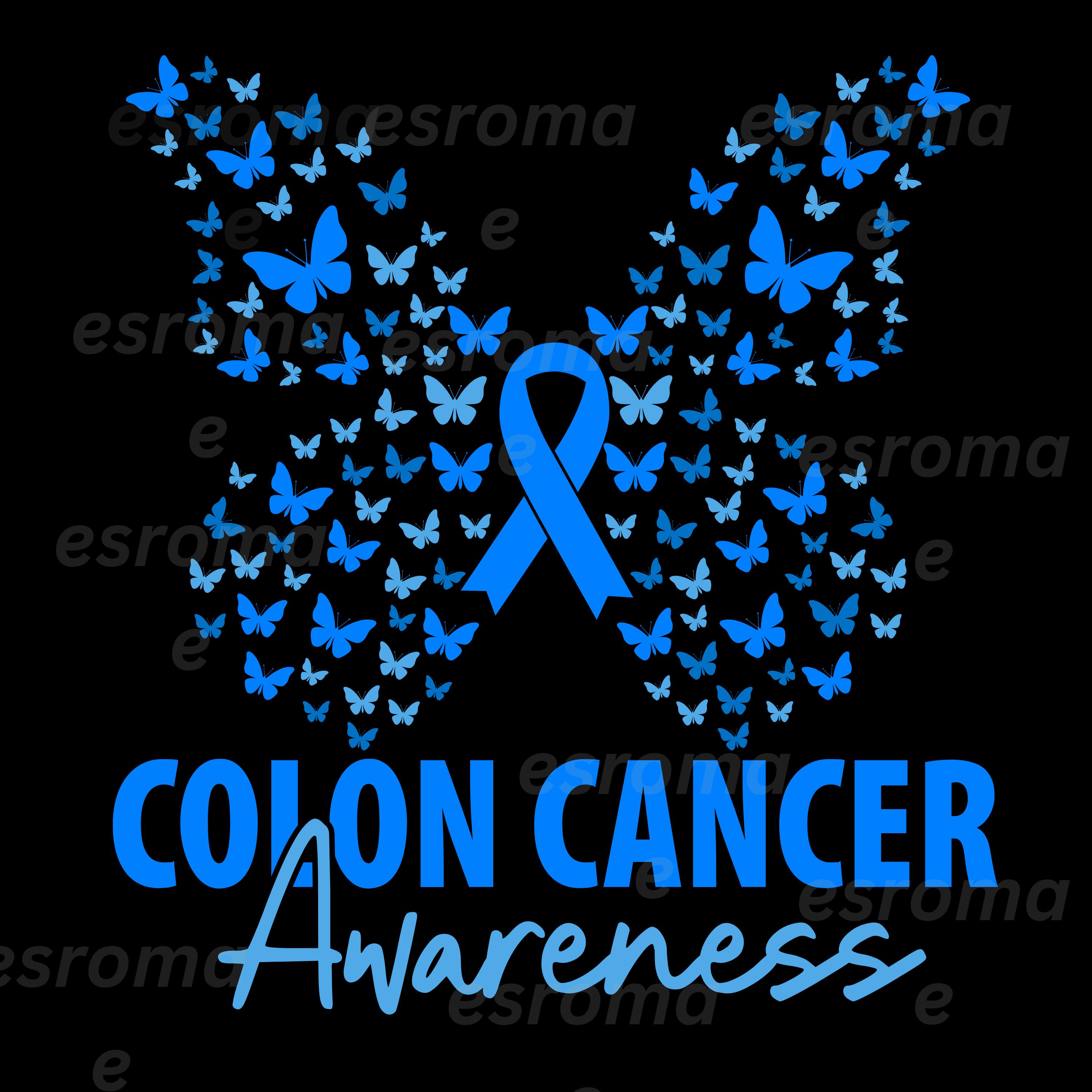 Colon Cancer Awareness Svg Png, Support Family Colon Cancer Svg Png ...