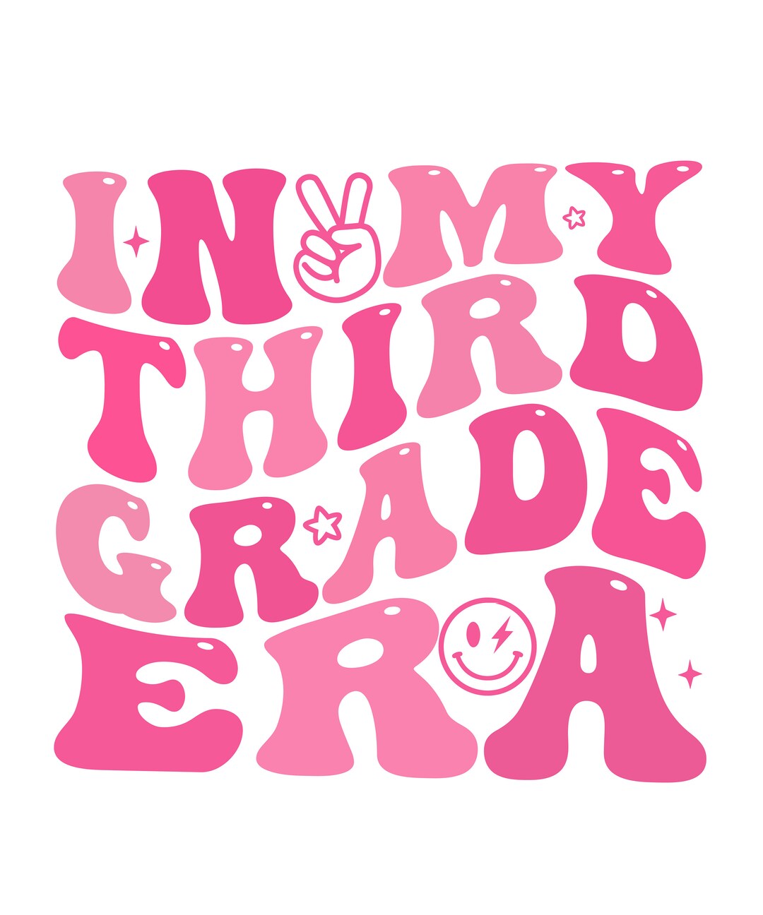 In My Third Grade Era, Back to School Teacher Student Svg, 3rd Teacher ...