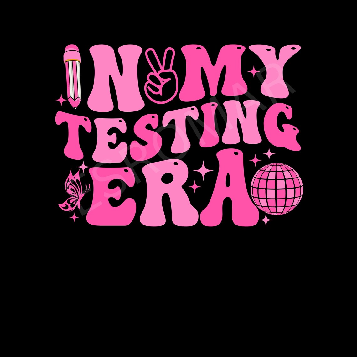 Groovy in My Testing Era Svg Png, Testing Day Svg, Teacher Test Day Png ...
