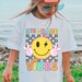5th Grade Vibes Smile Face Svg Png, Back to School Fifth Grade PNG ...
