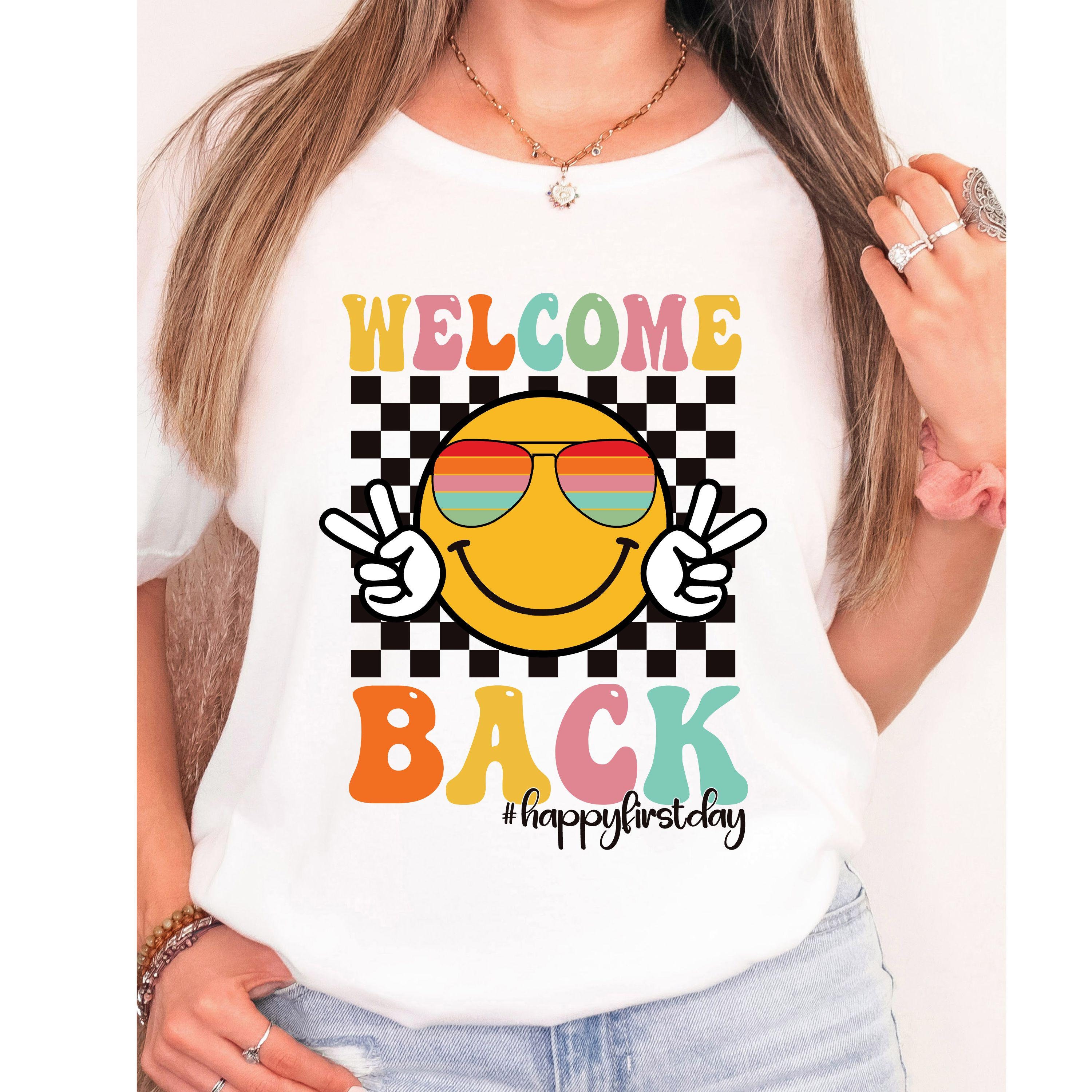 Welcome Back Teachers Svg Png, Back to School Svg, Happy First Day of ...