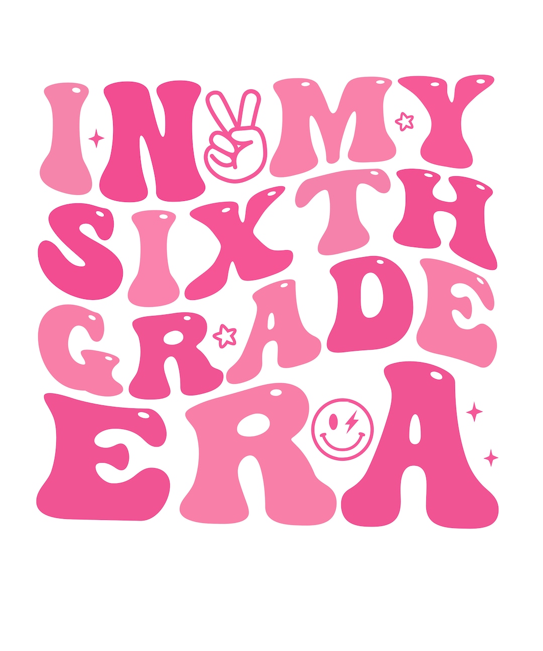 In My Sixth Grade Era Svg Png, Back to School Teacher Student Svg, 6th ...