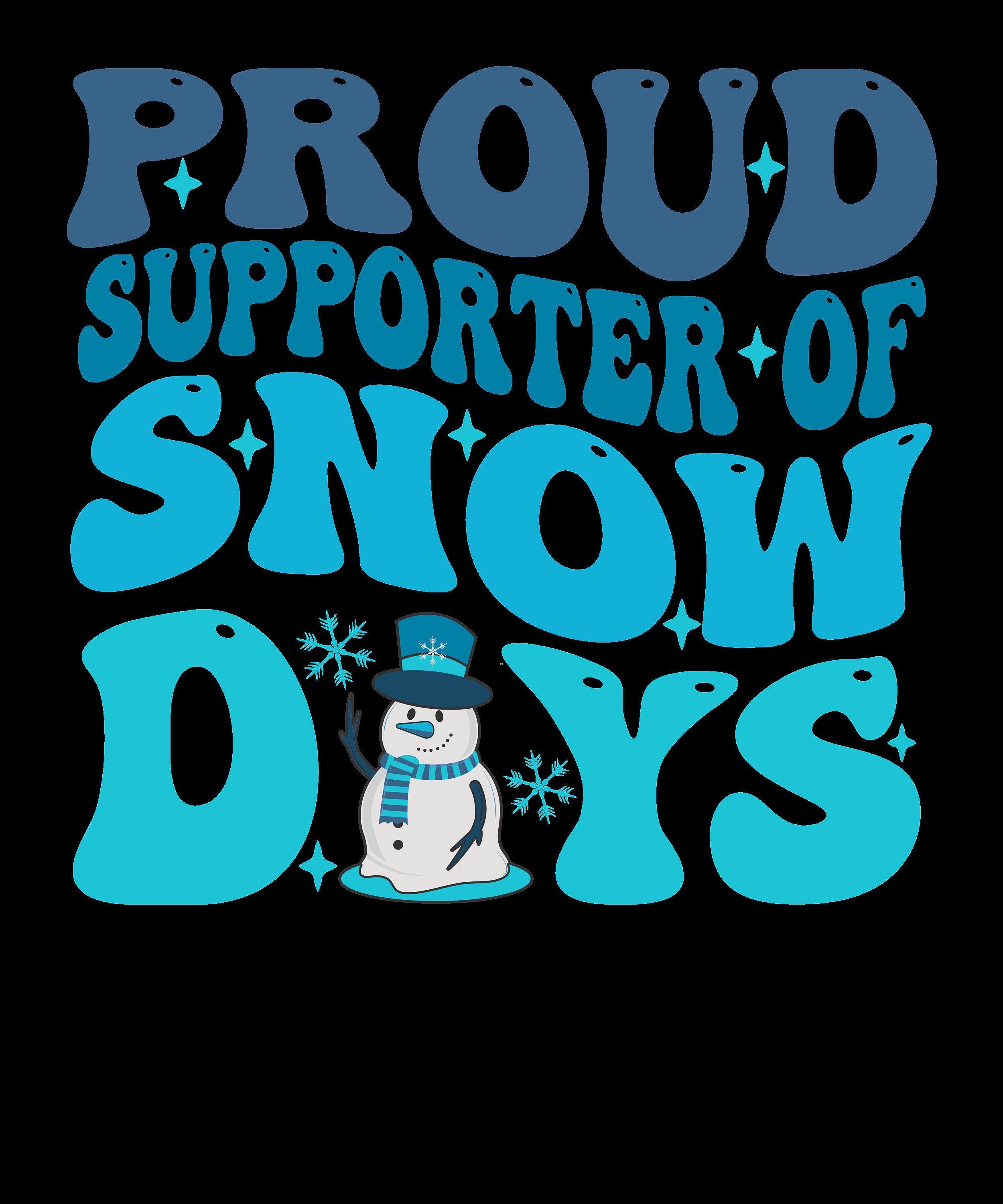 Proud Supporter of Snow Days Svg Png, Funny Teacher Crew Svg, Funny ...