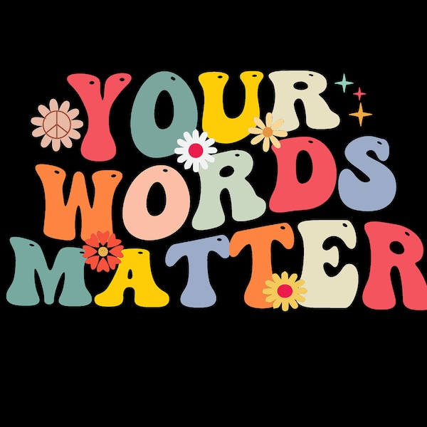 Your Words Poster - Etsy