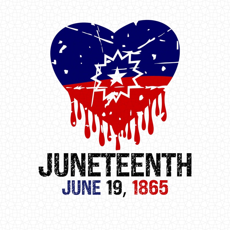 June 19 1865 Juneteenth Flag PNG, Black Freedom Black History PNG - Etsy