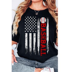 American Flag Baseball Svg Png, Distressed Baseball Svg - Etsy