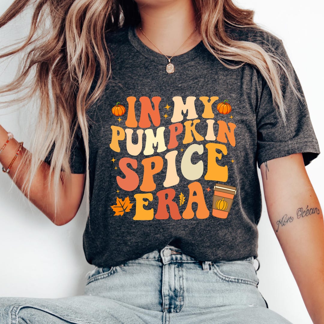 In My Pumpkin Spice Era Svg Png, Fall, Thanksgiving - Etsy