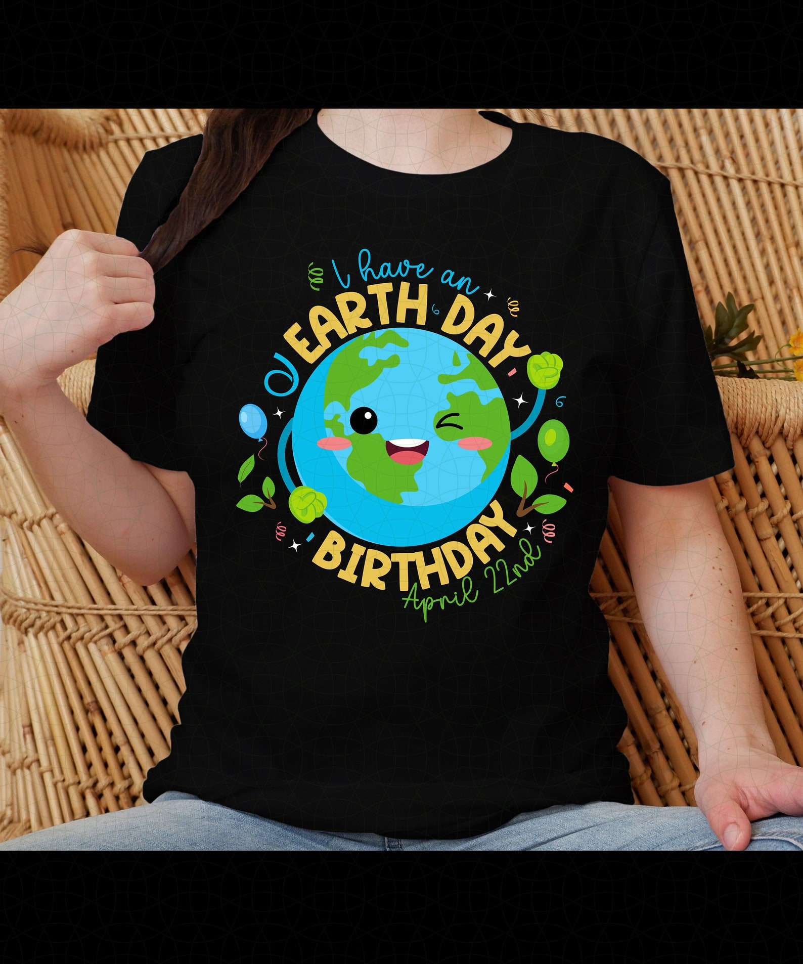 Earth Day Birthday April 22nd Svg Png, I Have an Earth Day Birthday Png ...