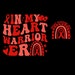 In My Heart Warrior Era CHD Svg Png, Heart Disease Awareness Ribbon Png ...
