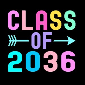 Class of 2036 Svg Png, Graduation Grow With Me Png, Class of 2036 SVG ...
