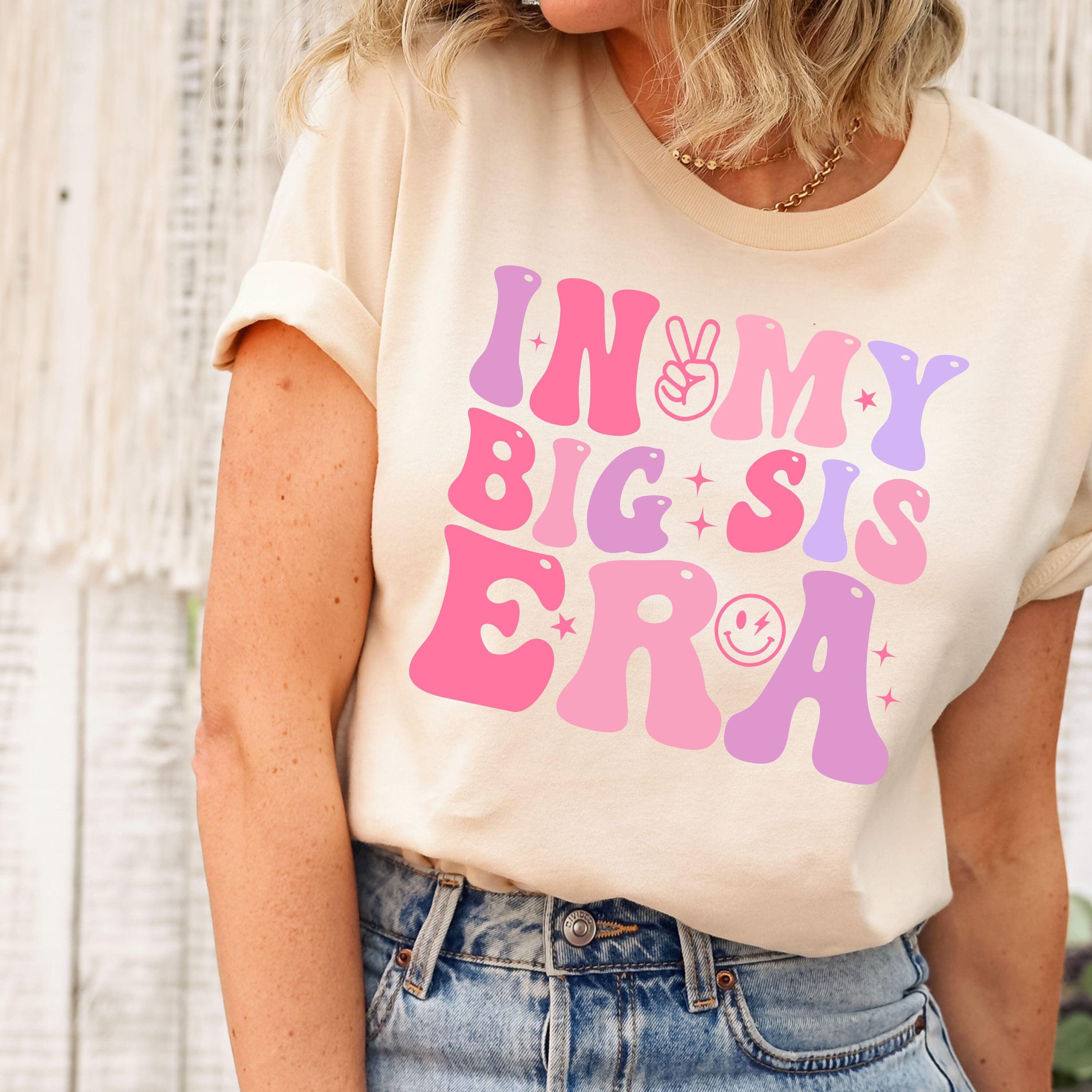 Groovy in Big Sis Era Svg Png, Cute Big Sister Design, Funny Retro ...