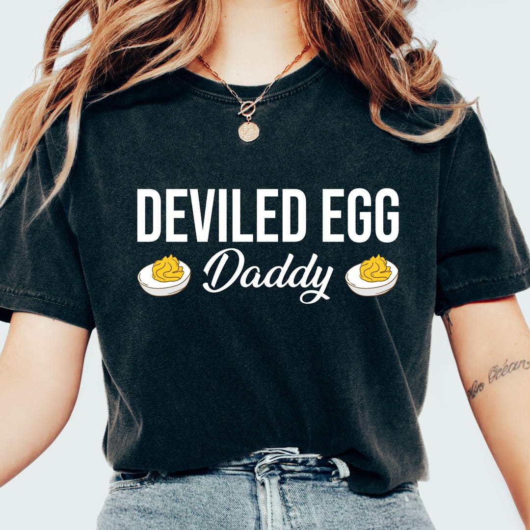 Funny Thanksgiving Dinner Deviled Egg Daddy Png Svg, Deviled Egg - Etsy