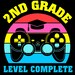 2nd Grade Level Complete Game Controller Svg Png, Kids Kindergarten ...