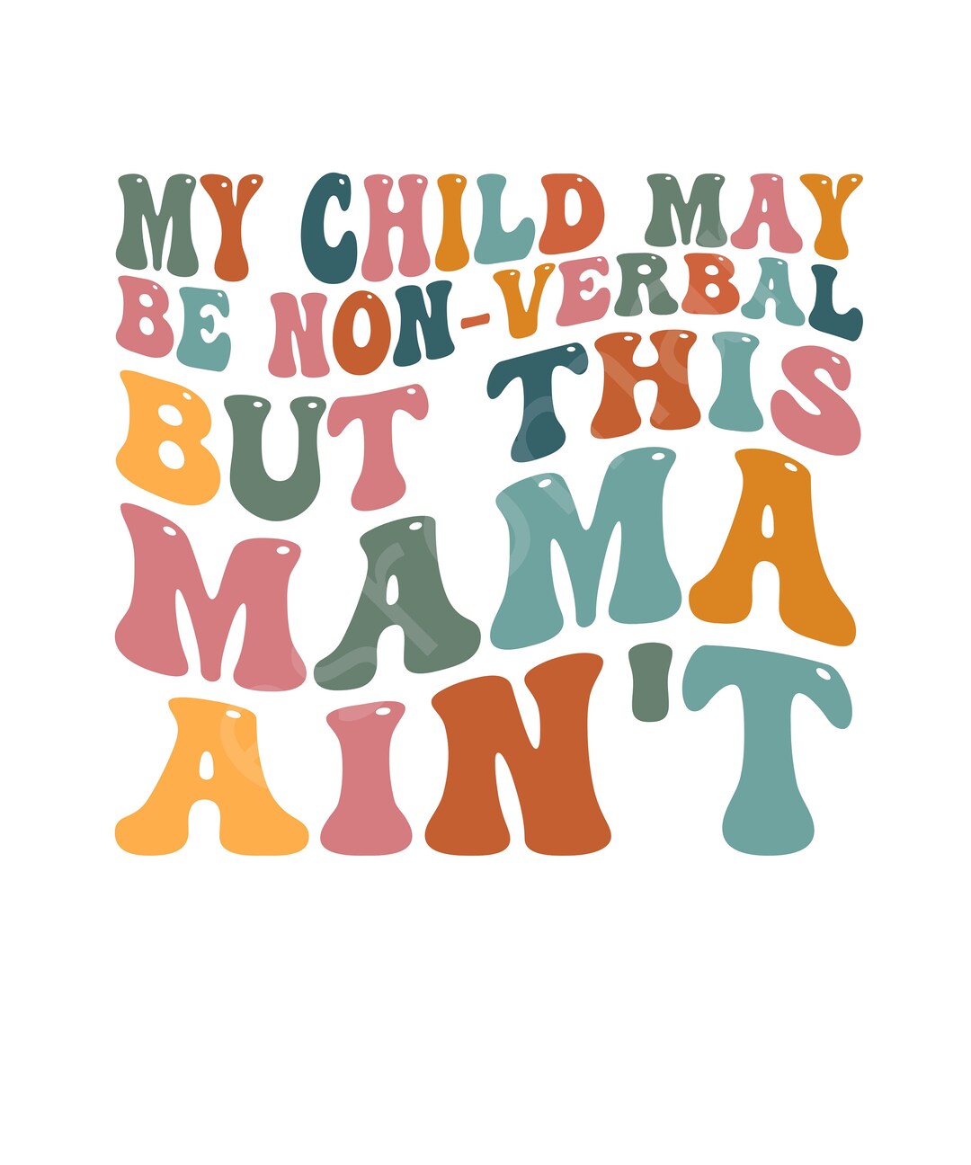 Autism Awareness Mama Svg Png,i May Be Non Verbal Autism Awareness Svg ...