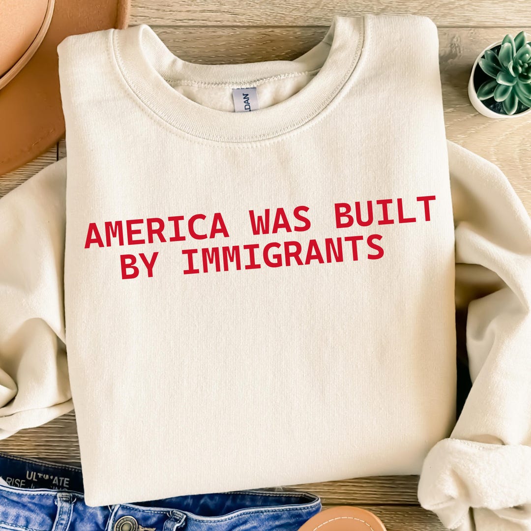 America Was Built by Immigrants Svg Png, Proud Immigrant Shirt Gift ...