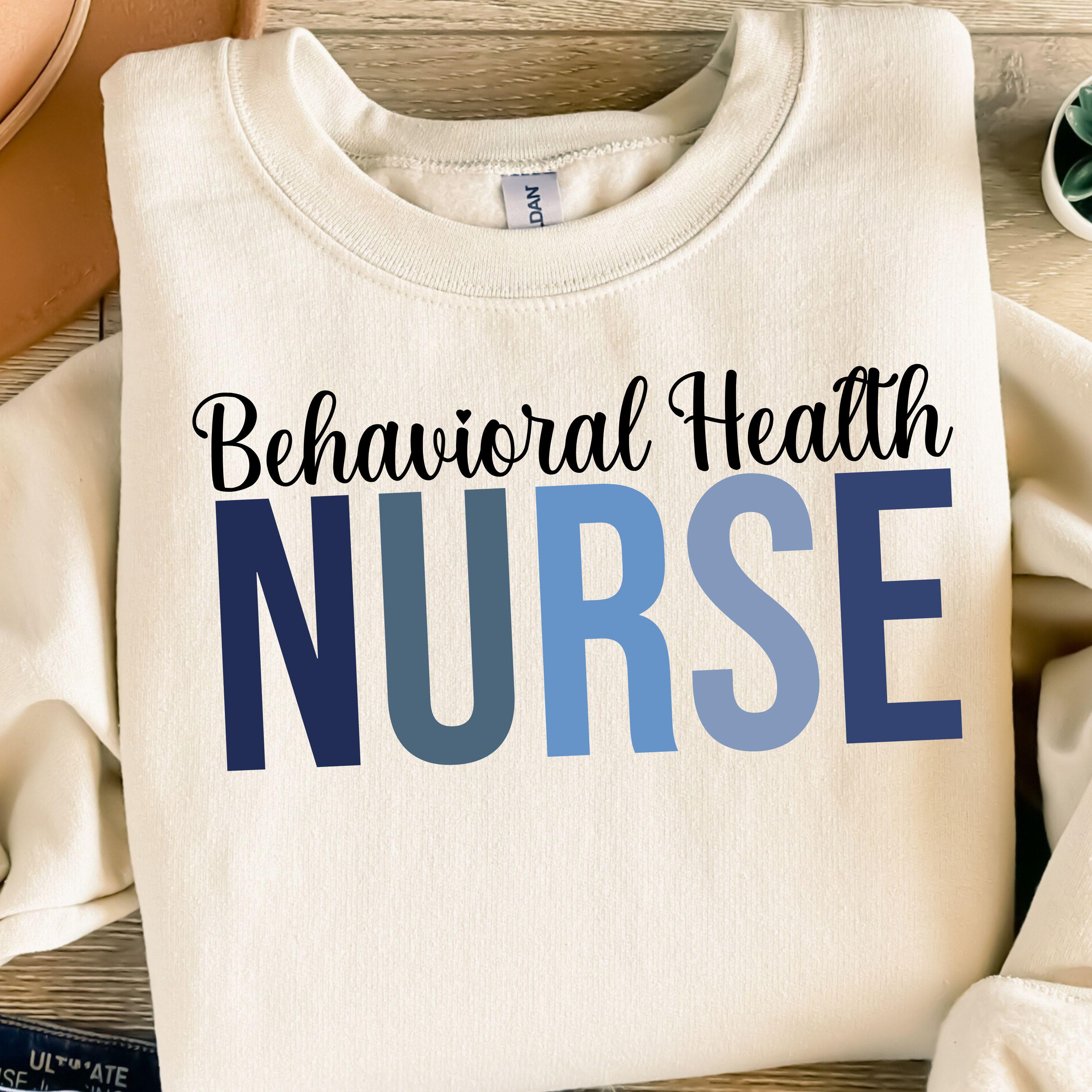 Behavioral Health Nurse Svg PNG, Mental Health Psychiatric Nurse, Nurse ...