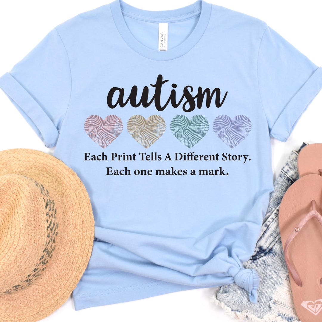 Fingerprint Autism Svg Png, Autism Awareness ,neurodiversity Autism ...