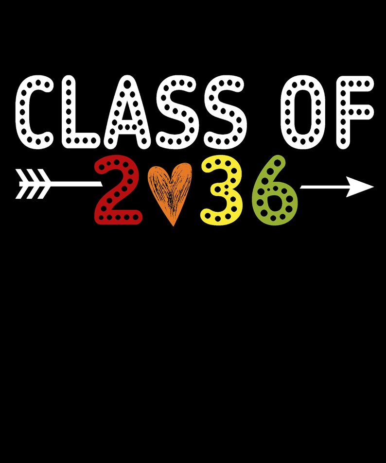 Class of 2036 Svg Png, Graduation Grow With Me Png, Class of 2036 SVG ...