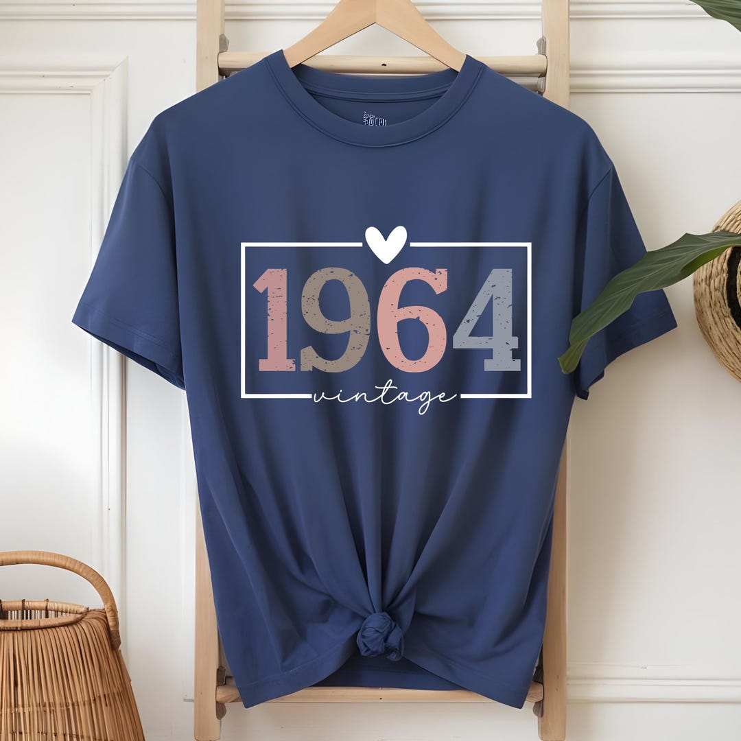 Vintage 1964 Svg Png, 60th Birthday Gift PNG, 60th Birthday Gift, Funny ...