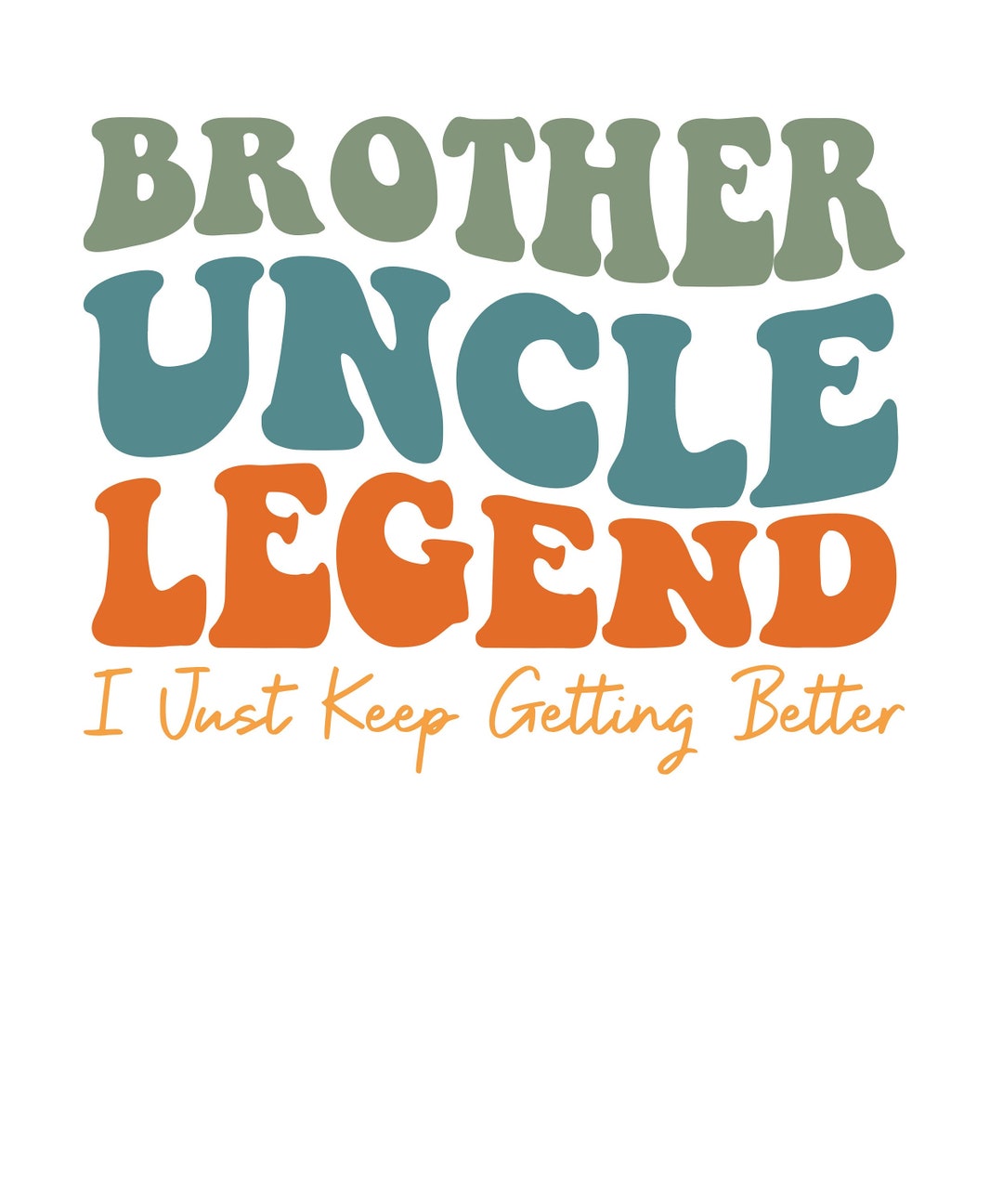 Uncle to Be Svg Png, Cool Uncles Club Svg, Big Brother, Little Brother ...