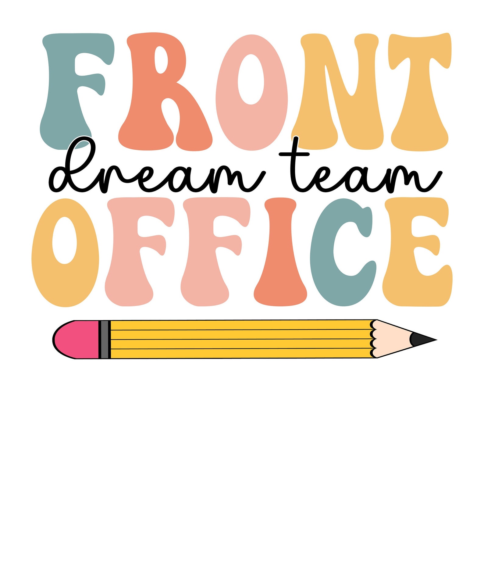 Front Office Dream Team Scg Png, School Secretary Squad Crew Png ...