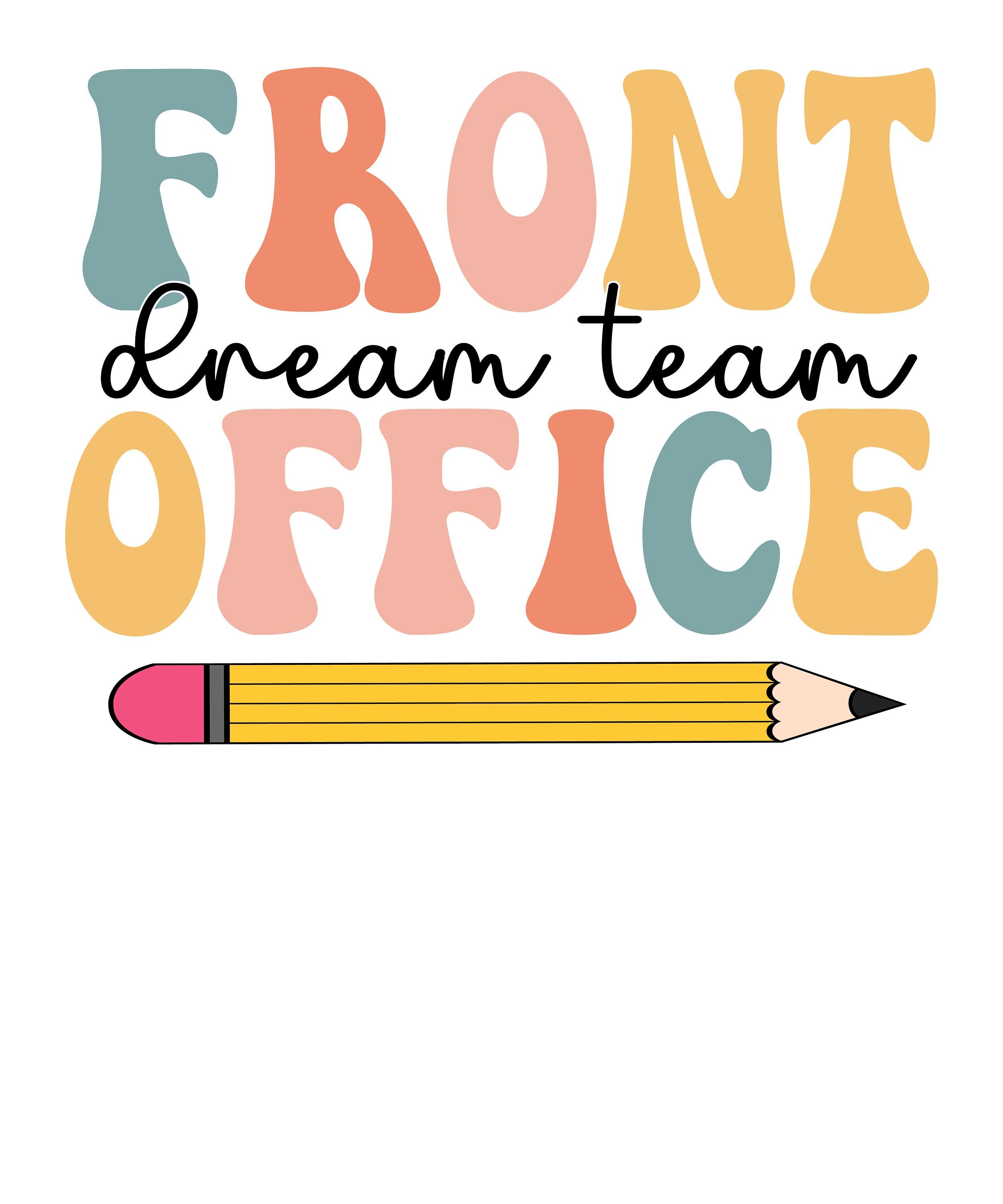 Front Office Dream Team Scg Png, School Secretary Squad Crew Png ...